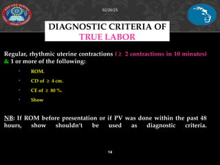 NORMAL LABOR, parturition|progress and stages of labor | PPT