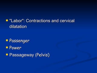 Normal labor paramedics | PPT