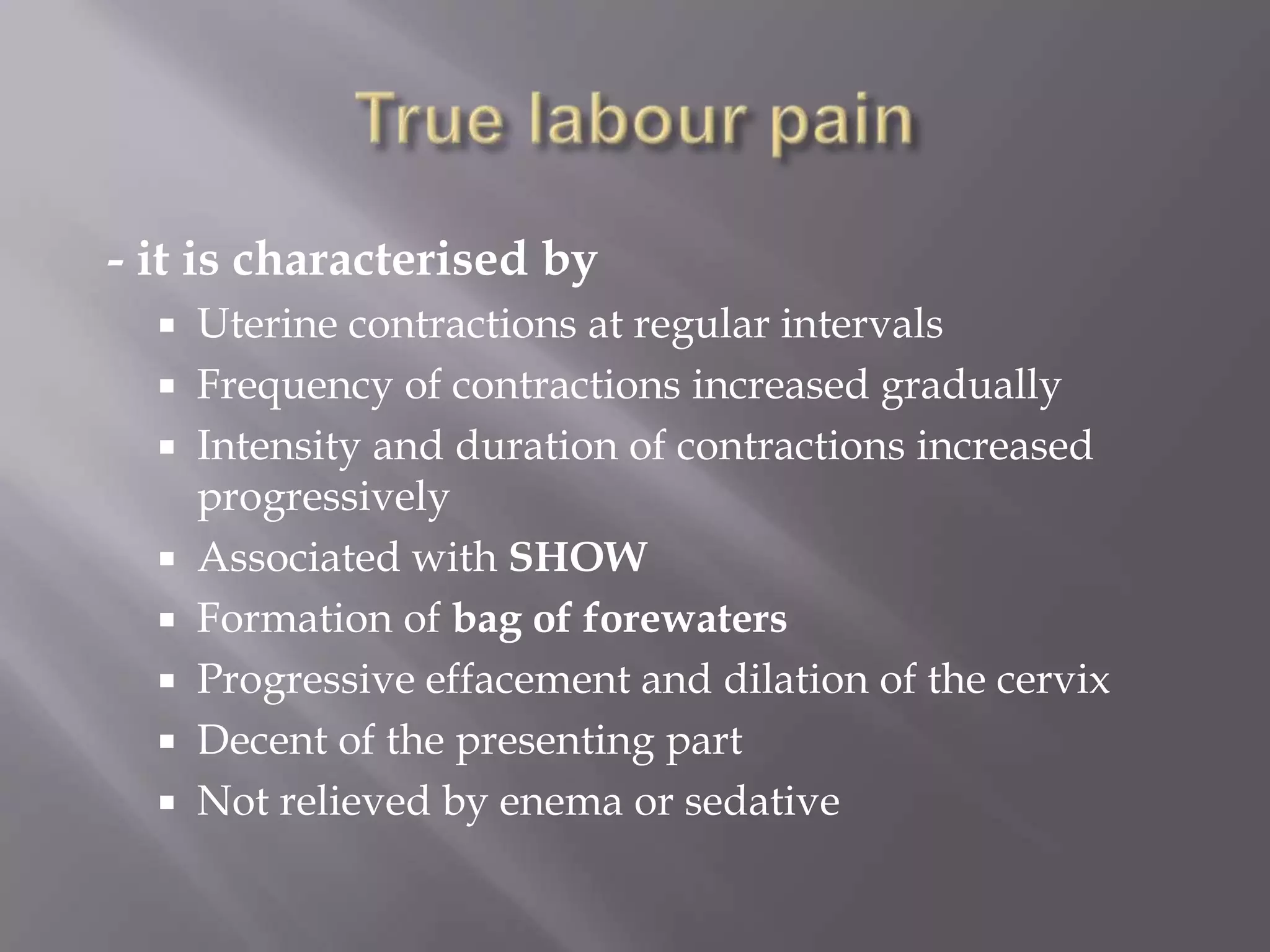 Normal labour | PPTX