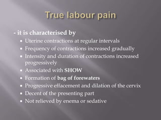 Normal labour | PPTX