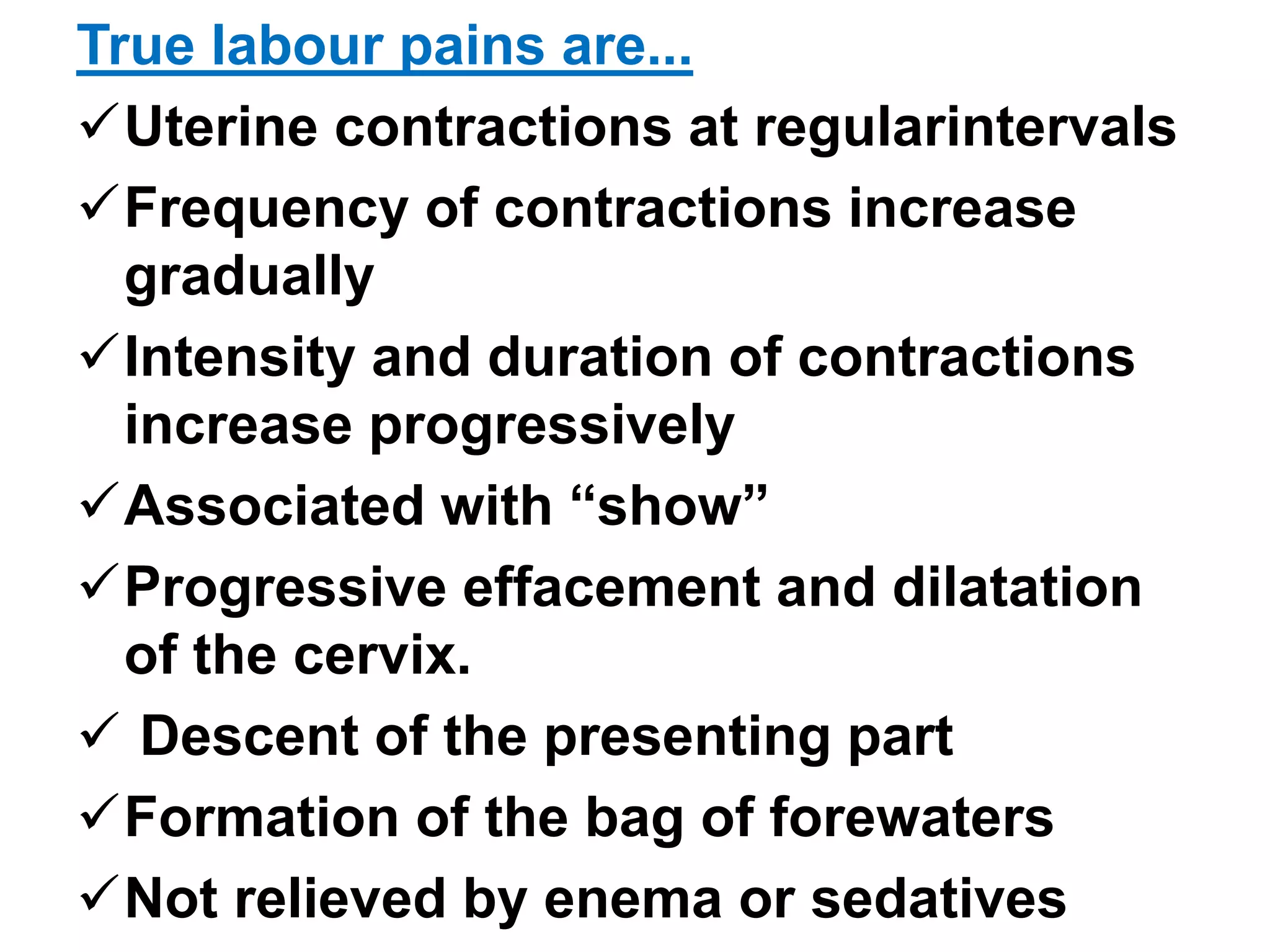 Normal labour | PPT