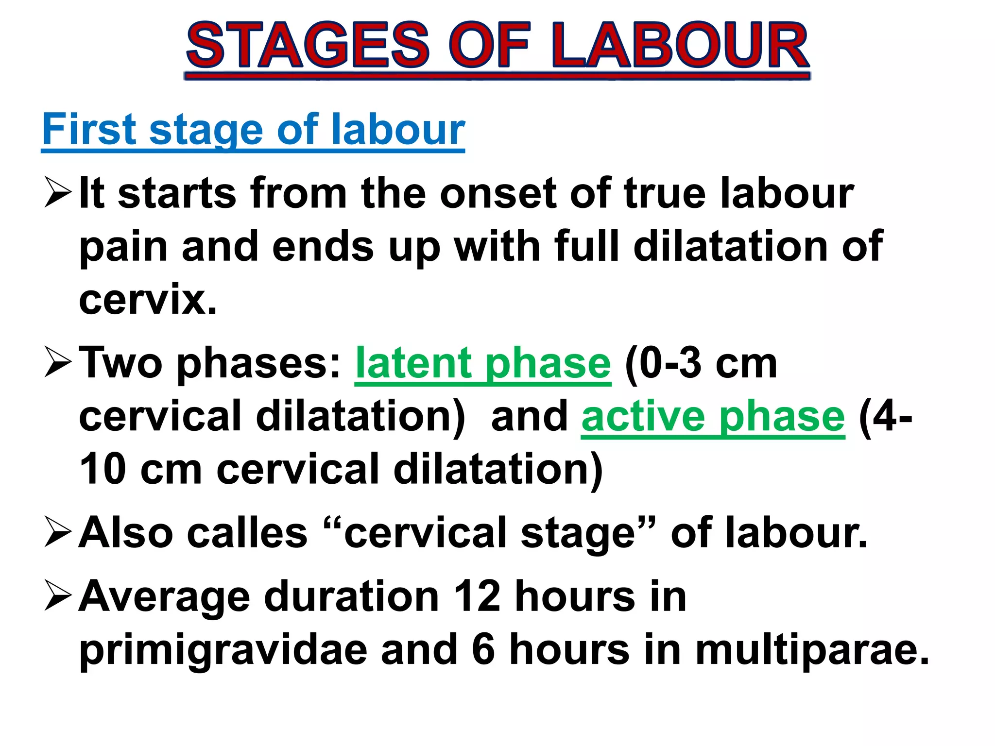 Normal labour | PPT