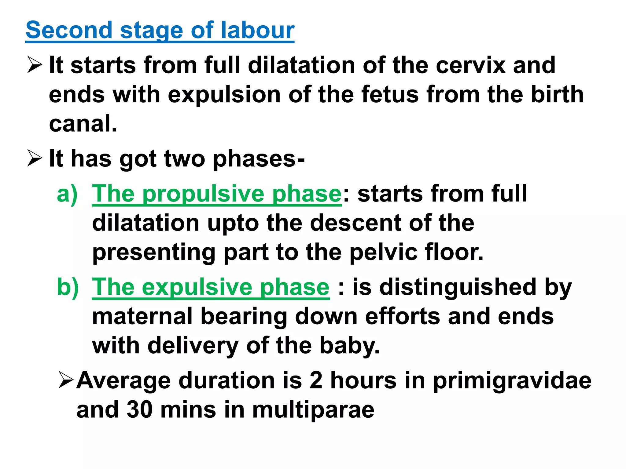 Normal labour | PPT | Pregnancy | Reproductive Health