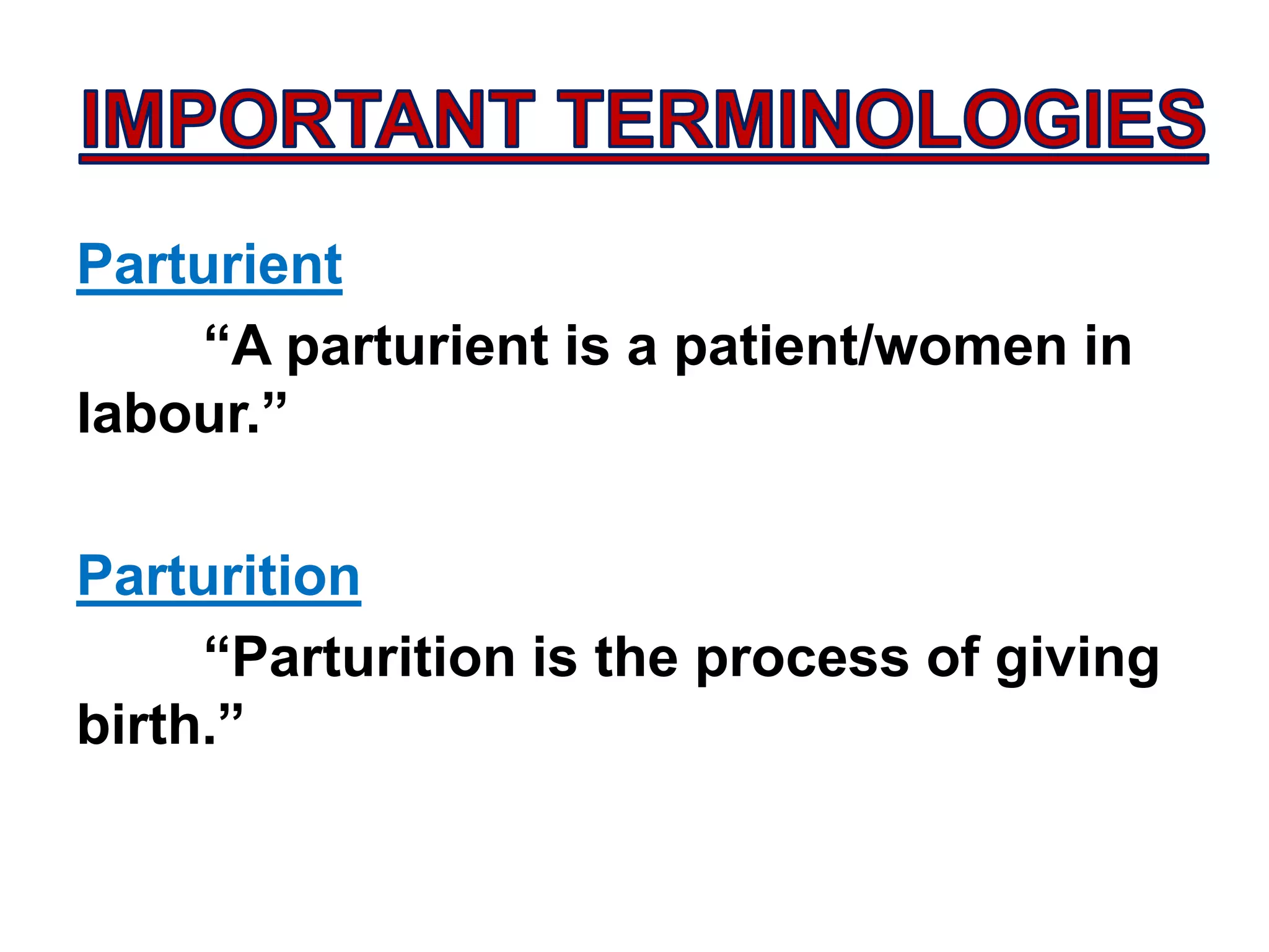 Normal labour | PPT