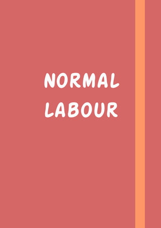 Normal labour (Obstetrics and gynaecology).pdf