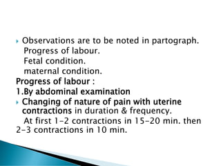 Normal labour.pdf a detail presentation on the topic normal' labour | PDF