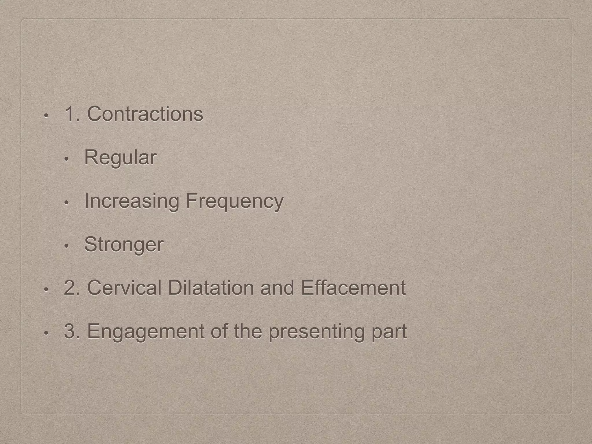 Normal labour and delivery ppt | PPTX