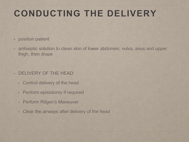 Normal labour and delivery ppt | PPTX | Pregnancy | Reproductive Health