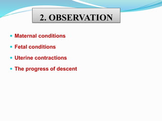 Normal labour and management | PPTX