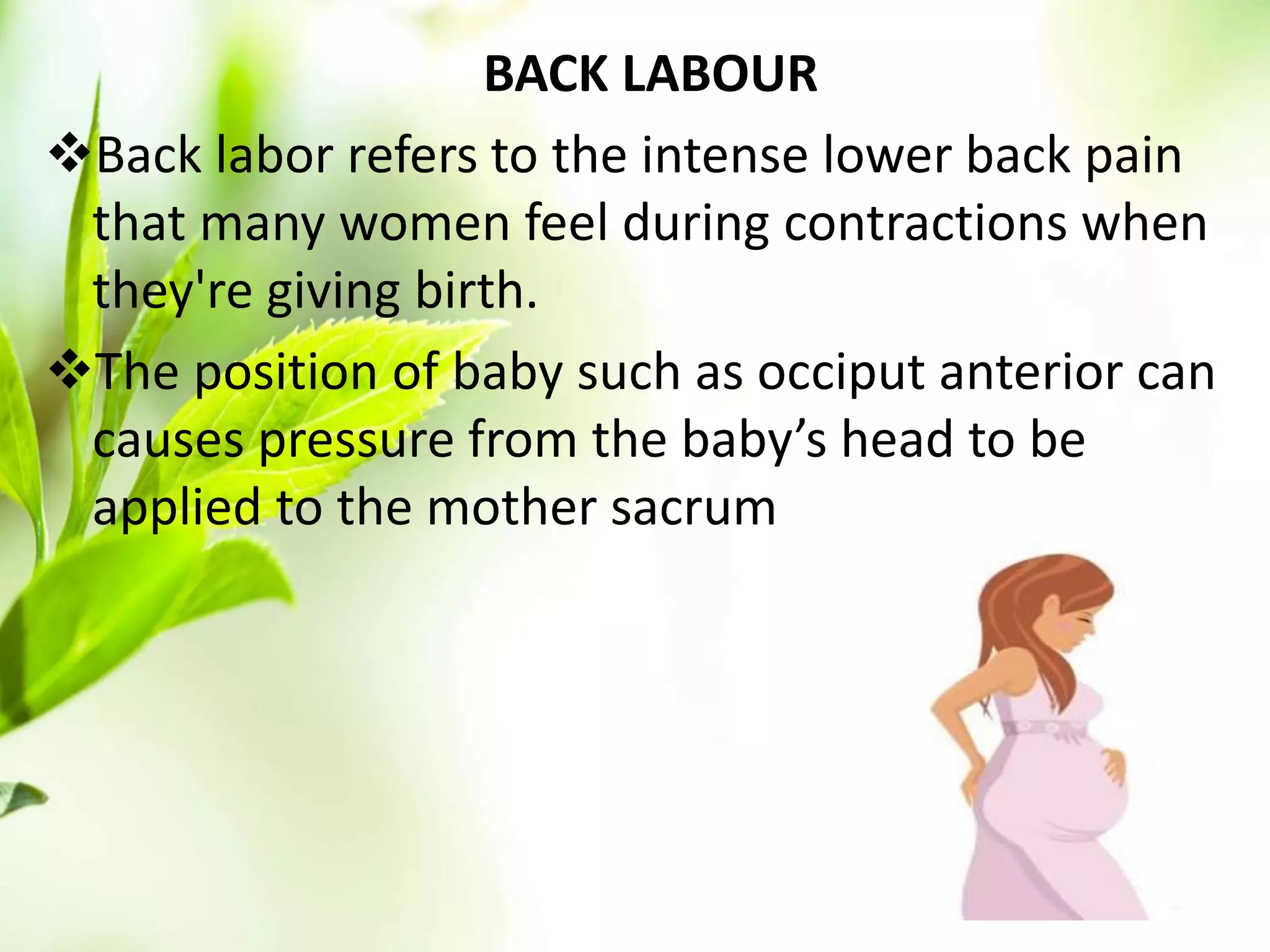 Normal labour and management | PPTX
