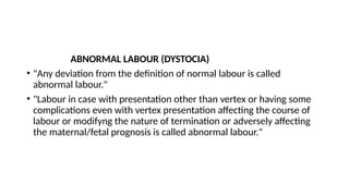 Normal Labour and partograph.pptx for ho | PPTX