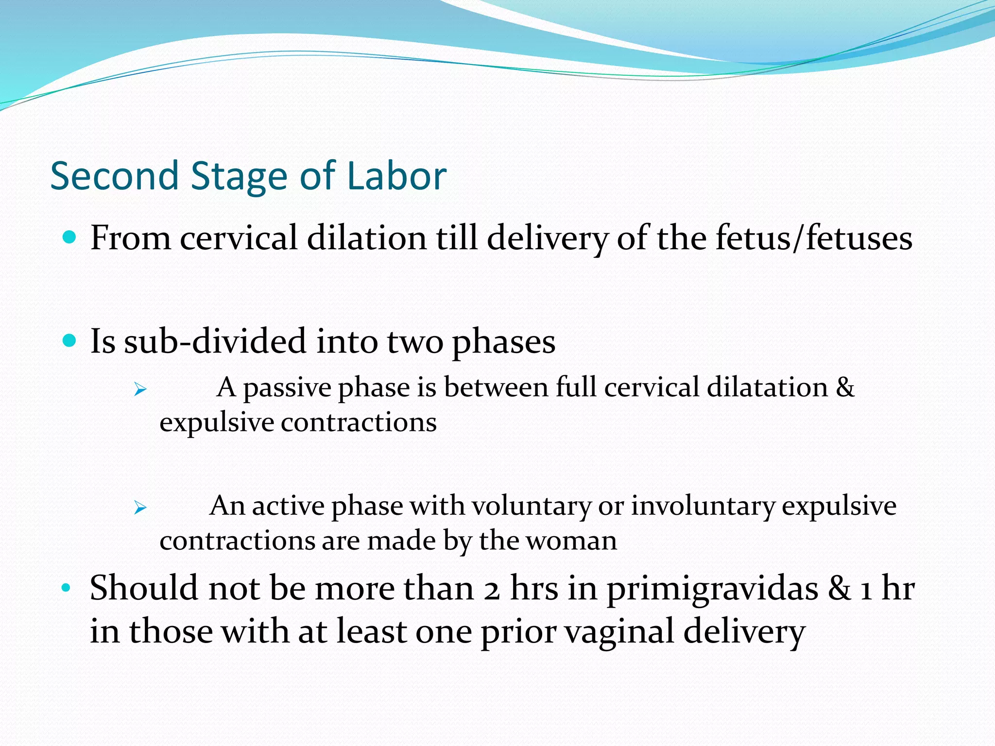 Normal labour [autosaved] | PPTX