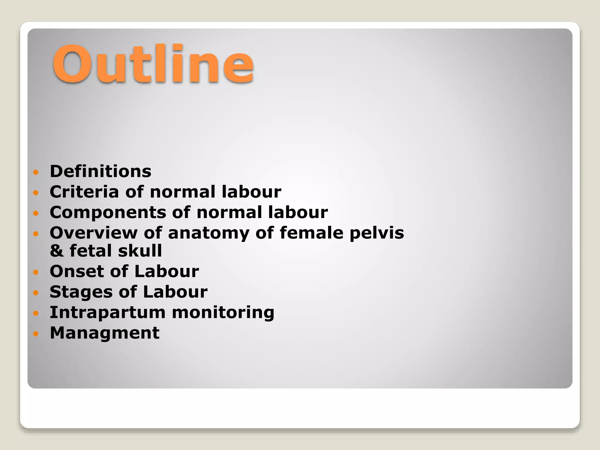 Normal labour by Dr shehr bano | PPTX