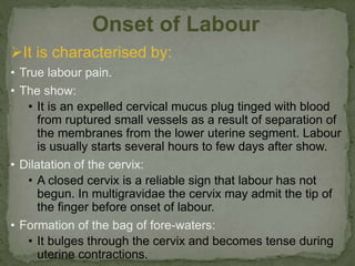 Normal labour by syed hassnain shah | PPT