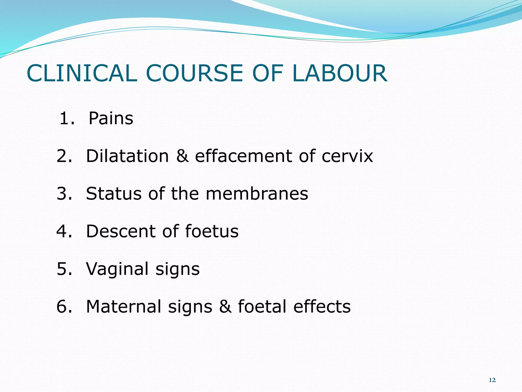 Normal labour intro | PPTX