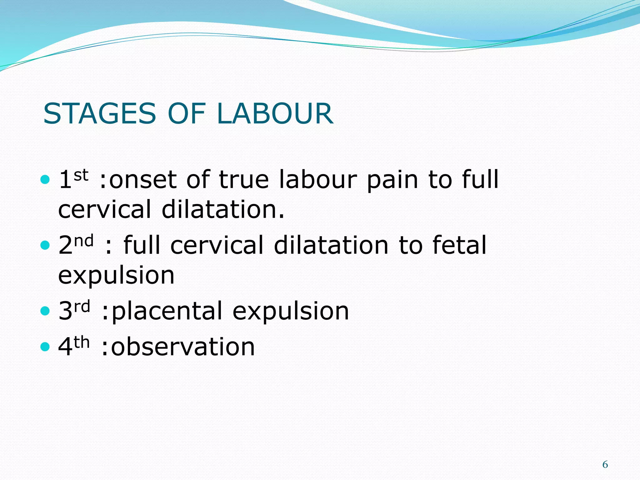 Normal labour intro | PPT