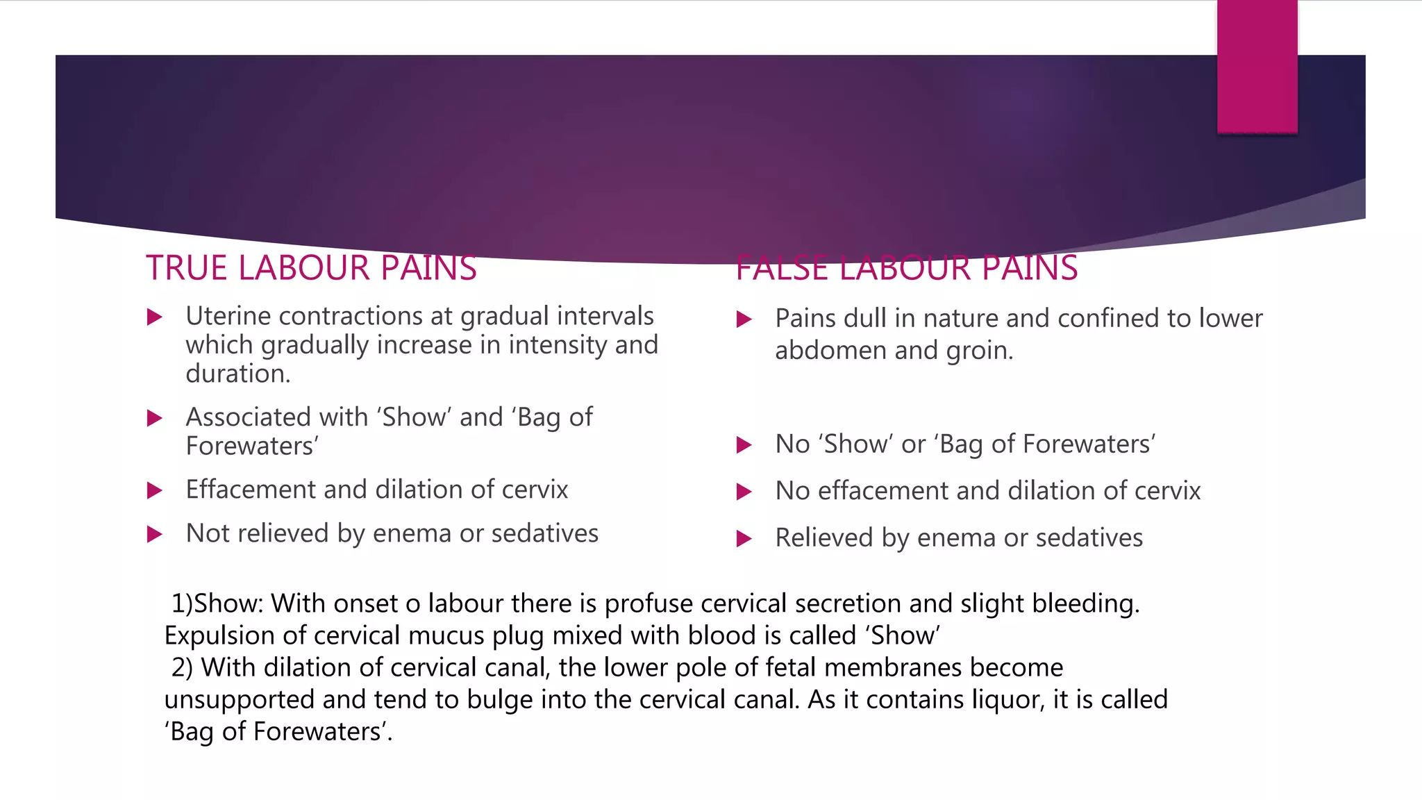 Normal labour intro | PPTX