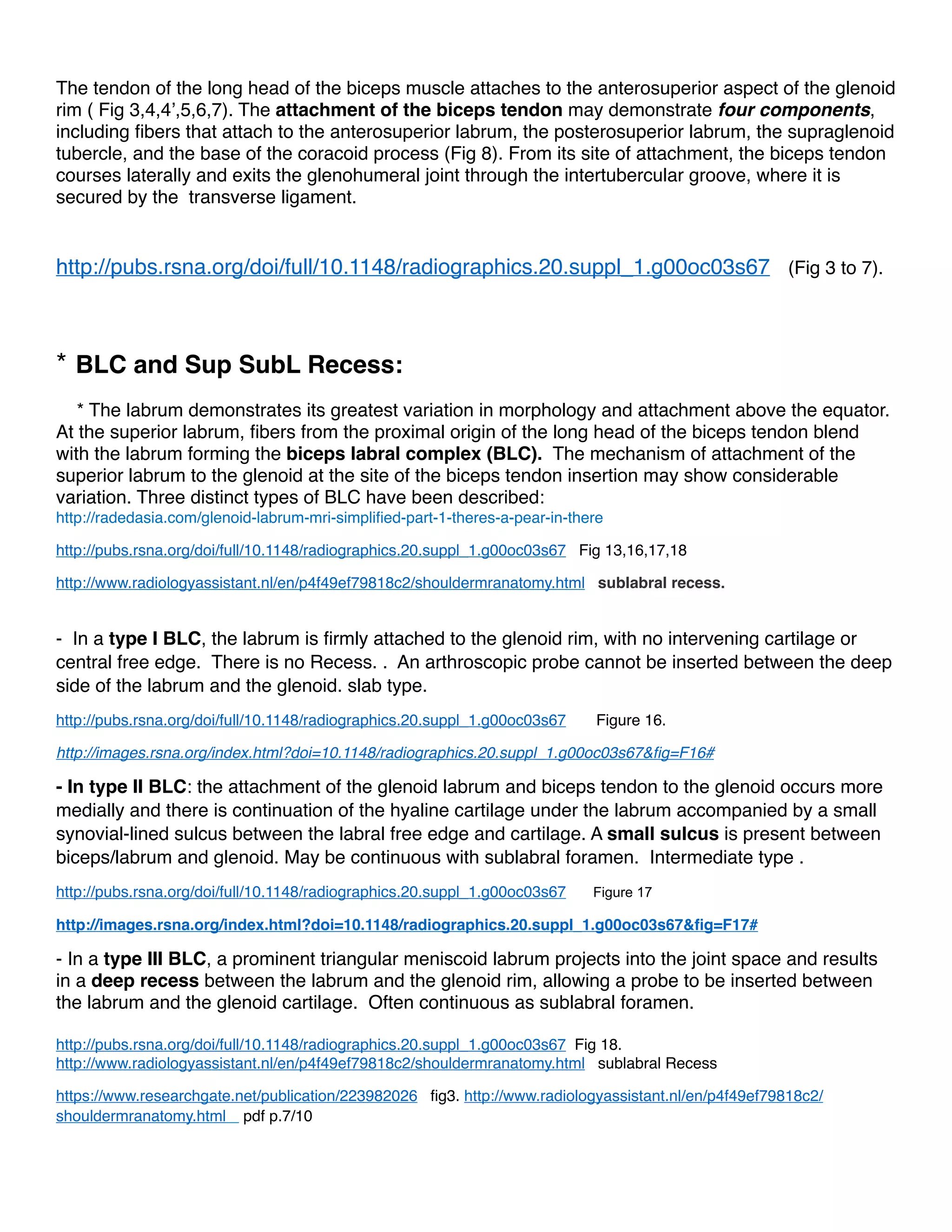 Normal Labral Variants - Walif Chbeir | PDF