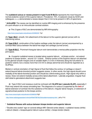 Normal Labral Variants - Walif Chbeir | PDF