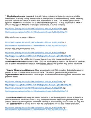Normal Labral Variants - Walif Chbeir | PDF