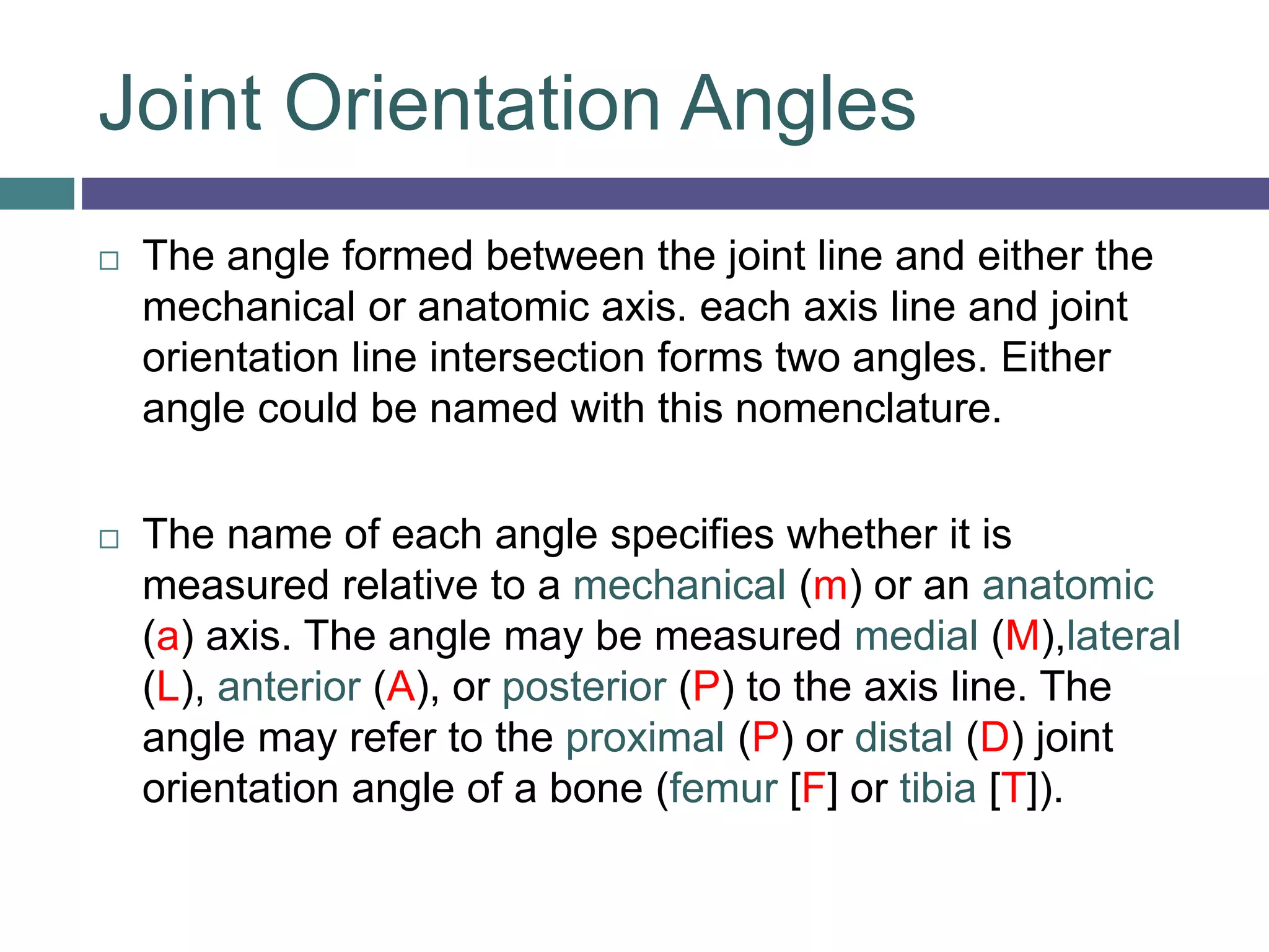 Normal limb alignment | PPTX