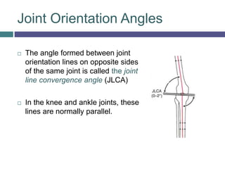 Normal limb alignment | PPTX