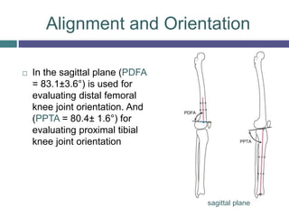 Normal limb alignment | PPTX