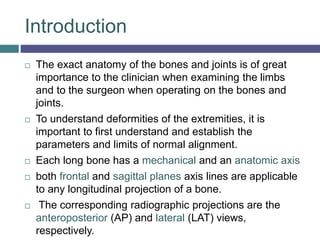Normal limb alignment | PPTX