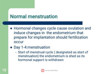 Normal menstrual cycle.pdfFor medical students | PDF
