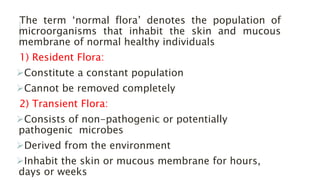 Normal microbial flora | PPTX