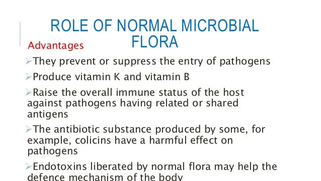Normal microbial flora