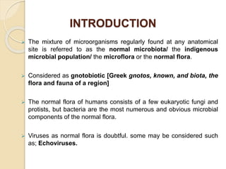 NORMAL MICROBIAL FLORA.pptx