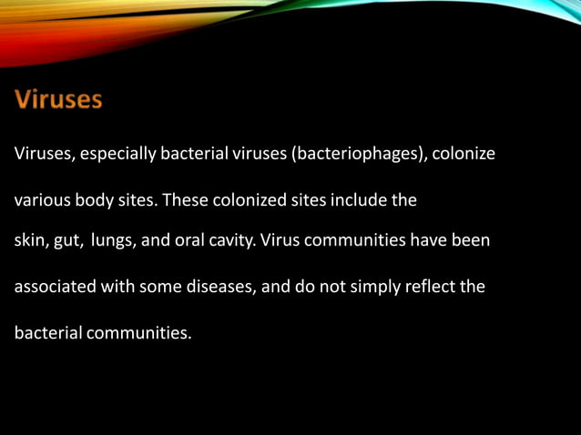 NORMAL HUMAN MICROBIOTA AND TYPES OF MICROBIOTA | PPTX