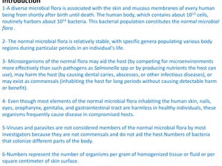 Normal microflora ppt | PPTX