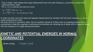 Normal mode ppt PHYSICS | PPTX