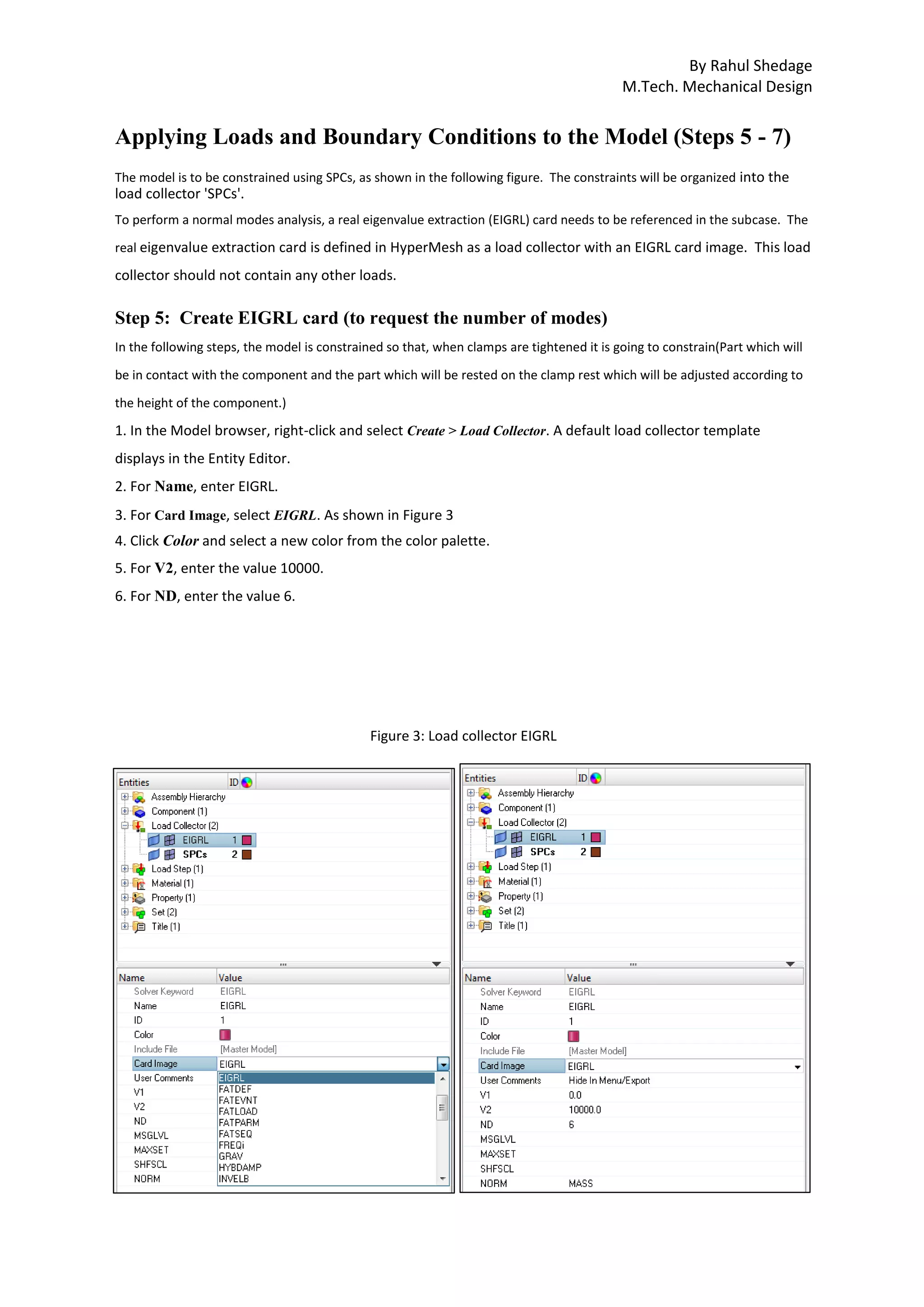 Normal Modal Analysis in Hypermesh | PDF