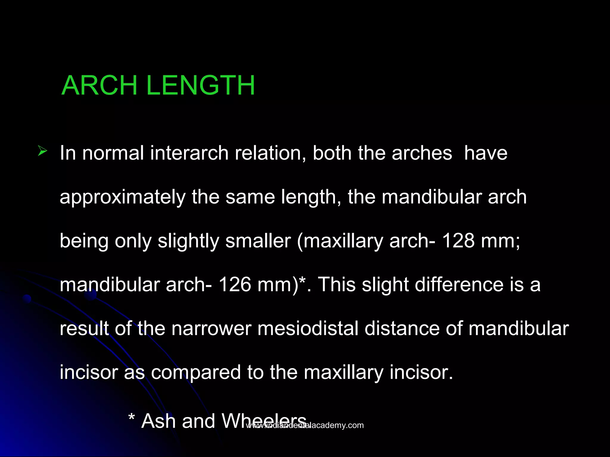 Normal occlusion | PPT