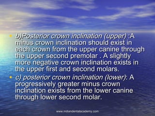Normal occlusion 1 /certified fixed orthodontic courses by Indian ...