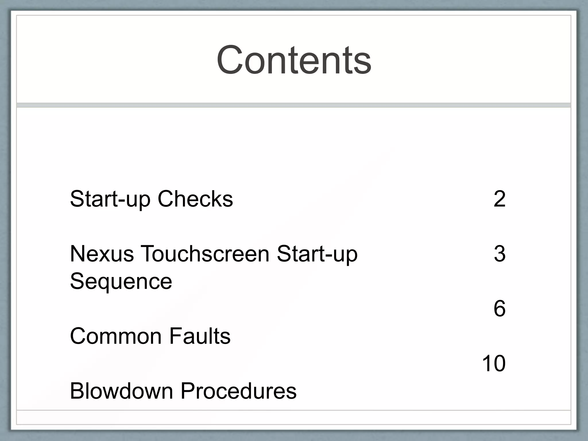 Normal Operating Procedures | PPT