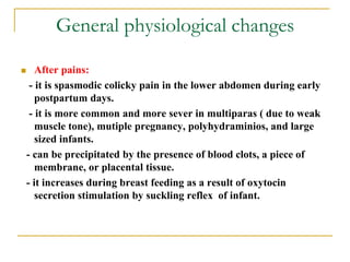 Normal postpartum | PPTX