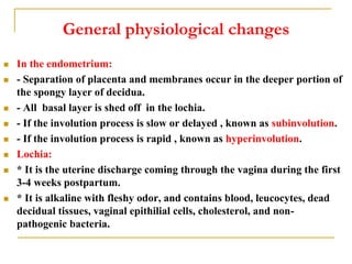 Normal postpartum | PPTX