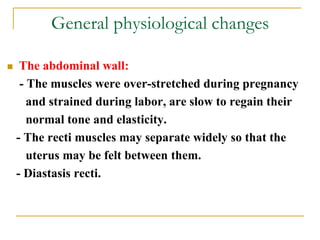 Normal postpartum | PPTX