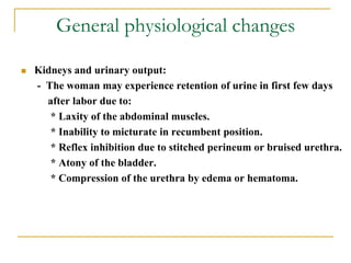 Normal postpartum | PPTX