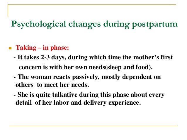 Normal postpartum