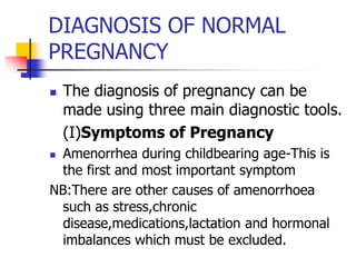 normal pregnancy .ppt