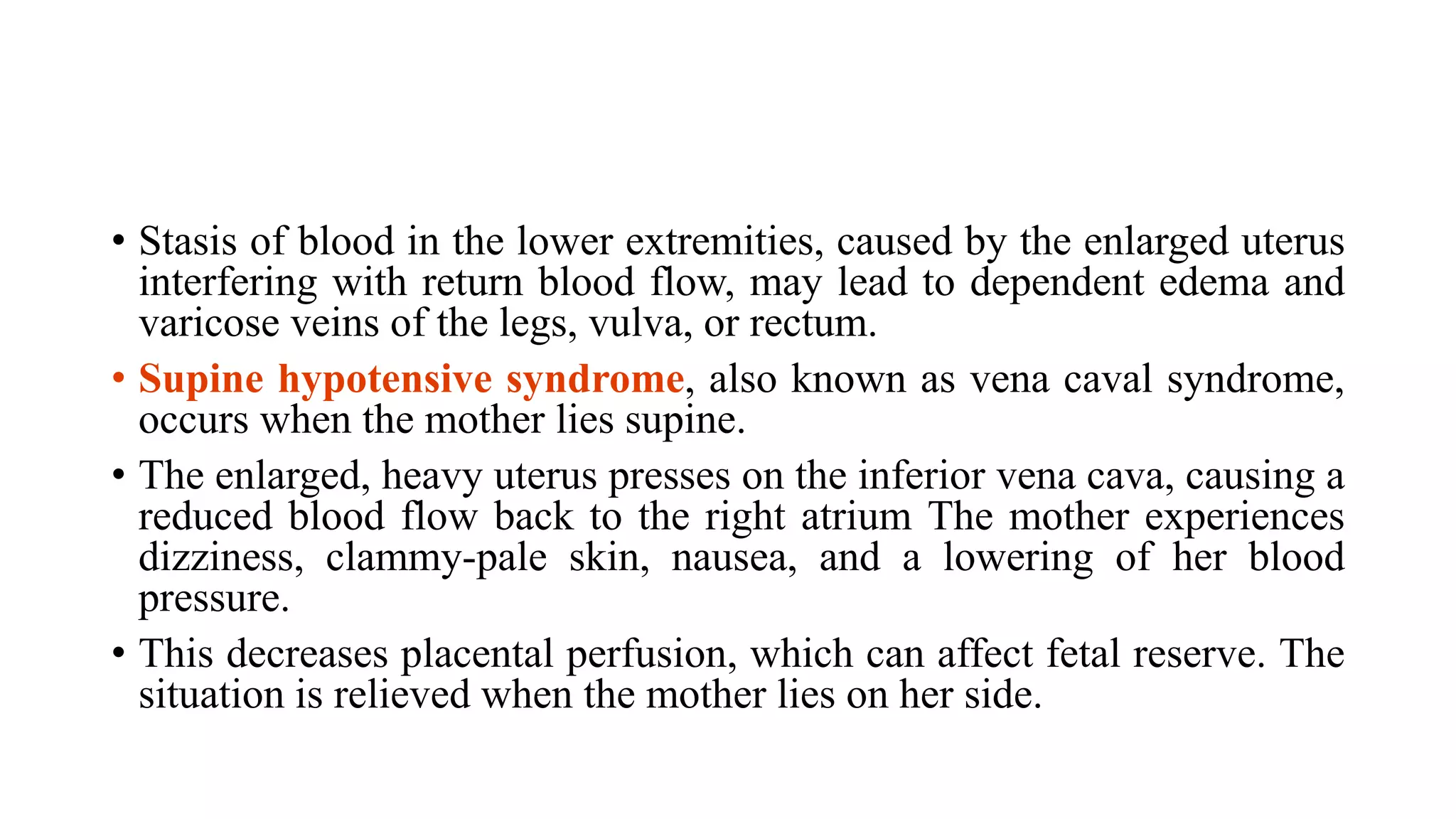 Normal pregnancy notes | PPTX