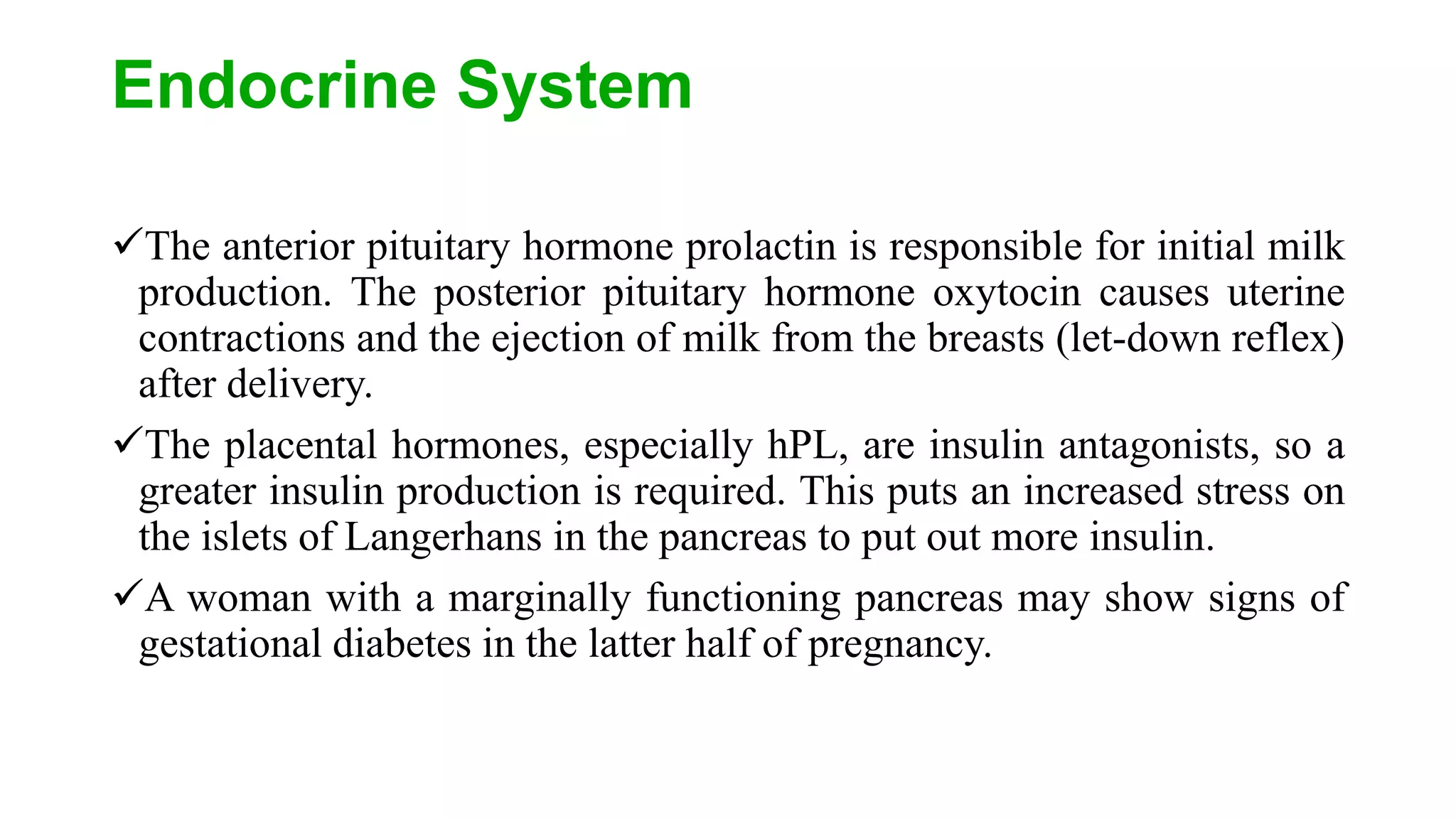 Normal pregnancy notes | PPTX