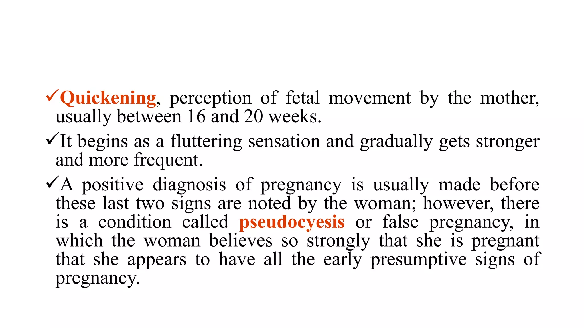 Normal pregnancy notes | PPTX