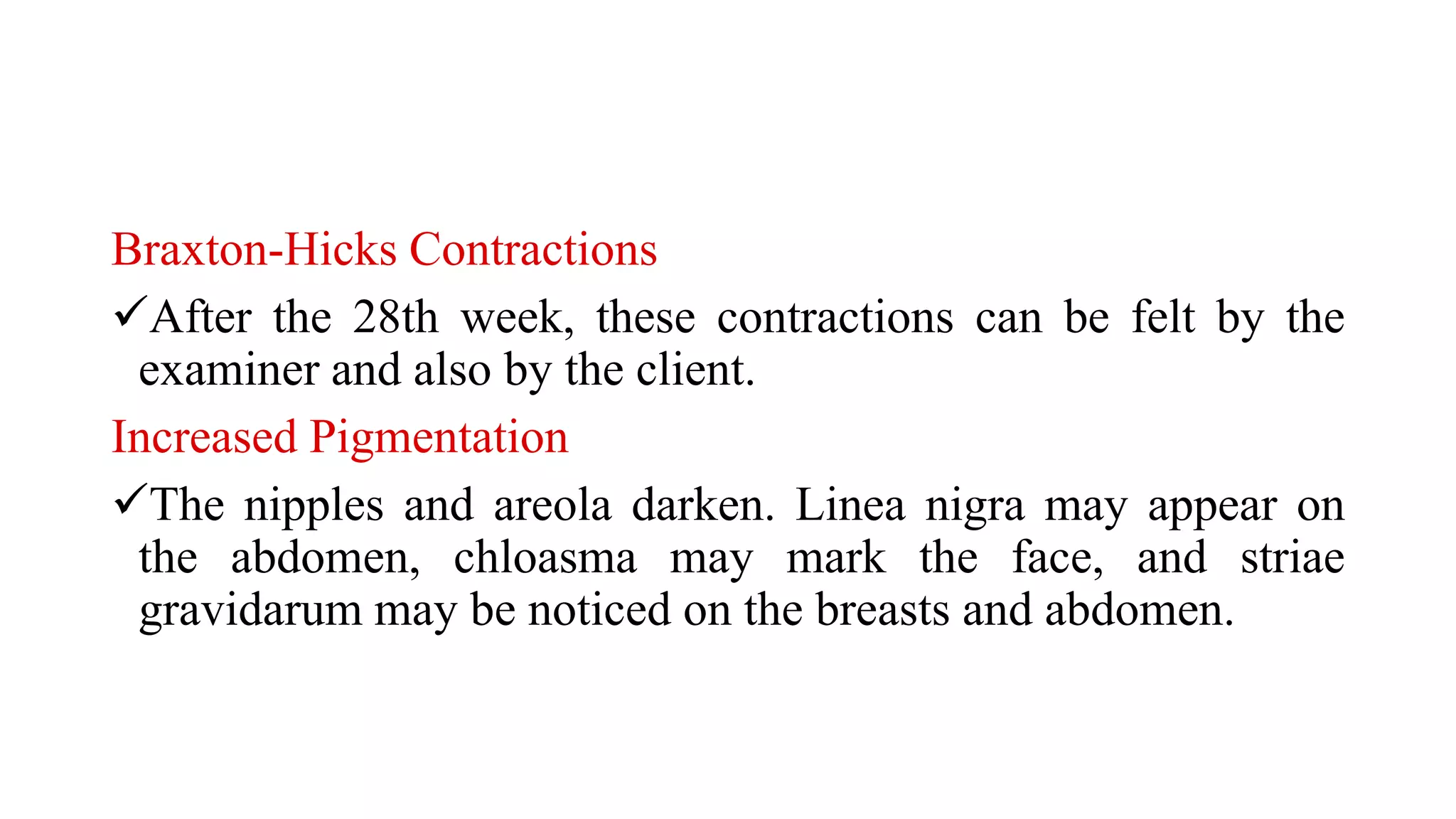 Normal pregnancy notes | PPTX