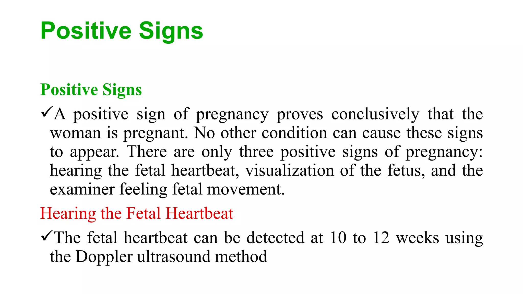 Normal pregnancy notes | PPTX
